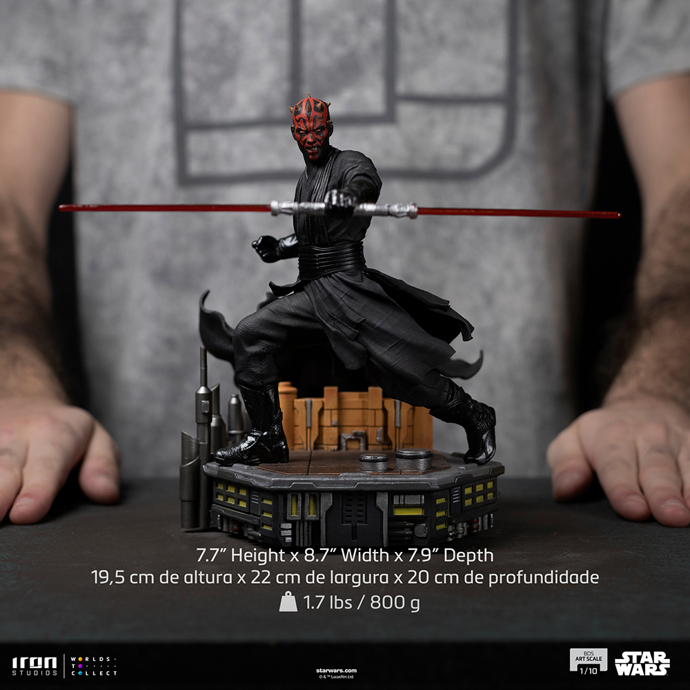 Rebelscum.com: Darth Maul In His Classic Dueling Pose Gets A Statue By ...