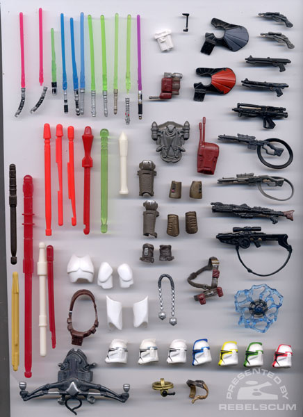 Clone Wars Weapons & Accessories Guide